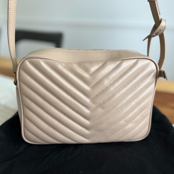 Yves Saint Laurent | Bags | Lou Medium Ysl Camera Bag With Tassel In ...